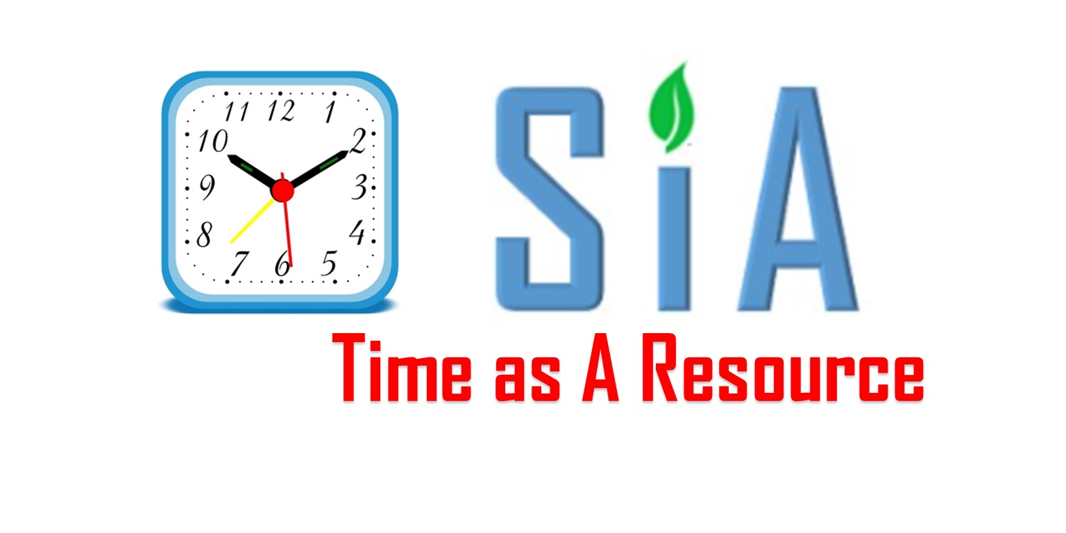 Time as A Resource - Sustainability in Action - SiA